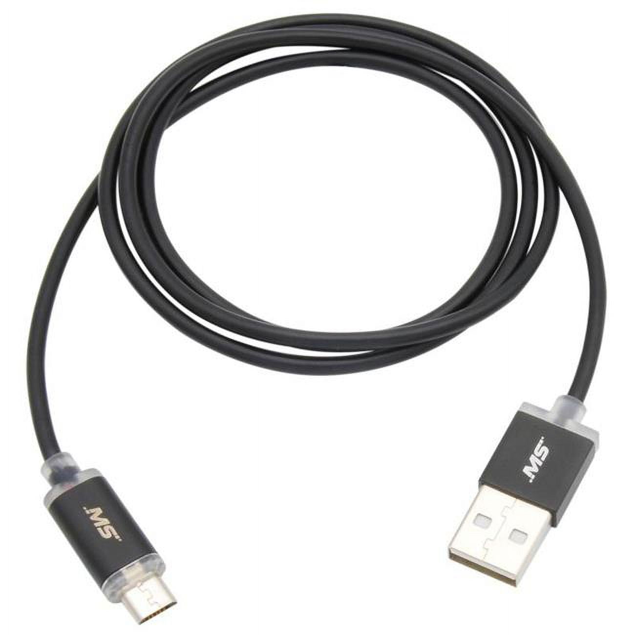MobileSpec MBS06160 3-Feet Micro to USB Charge and Sync Smart LED Cable ...
