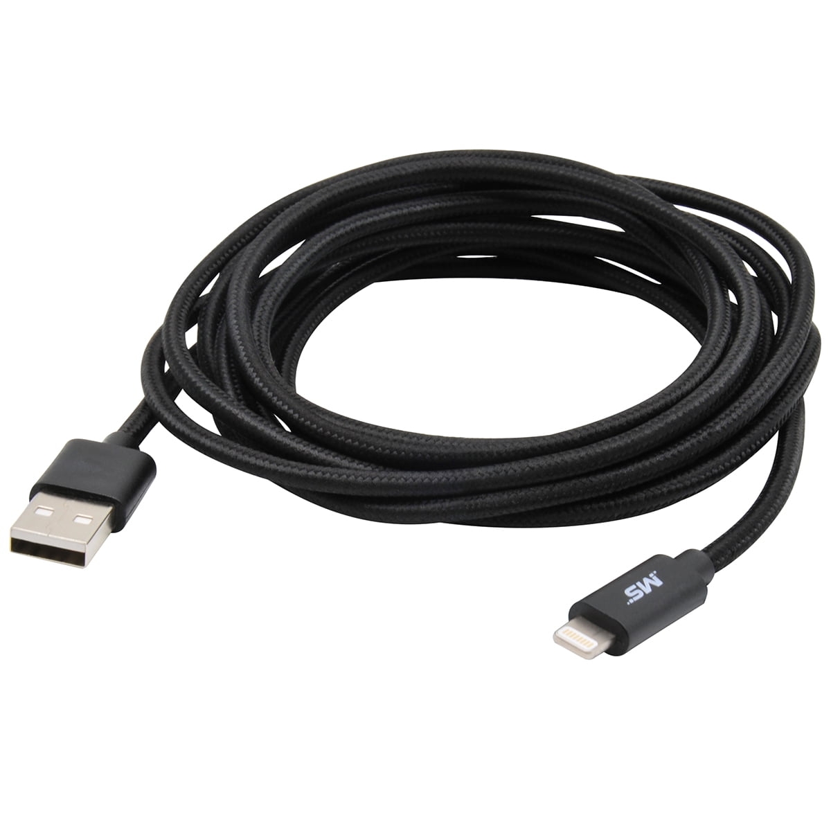 MobileSpec MS 10FT LIGHTNING(COMPATIBLE) CABLE BK - Walmart.com
