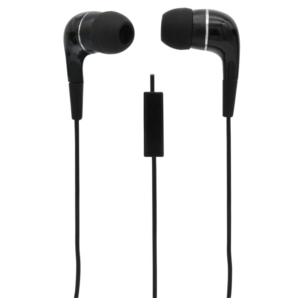 Mobilespec Wired Earbuds,Stereo,Plastic,Black MBS10101 - Walmart ...
