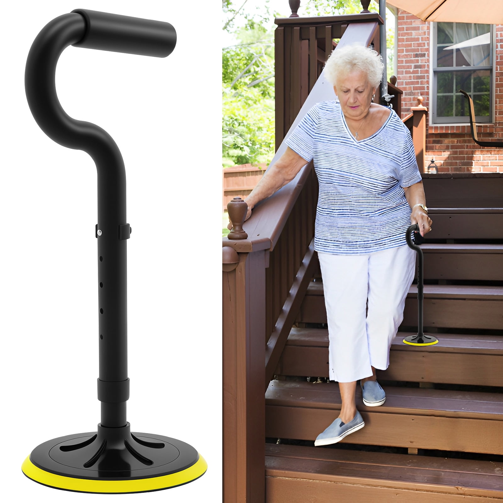 Mobility Aids Tool with Sturdy Handle and Nonslip Base 5 Speed ... Mobility Aids Tool with Sturdy Handle and Nonslip Base 5 Speed ...