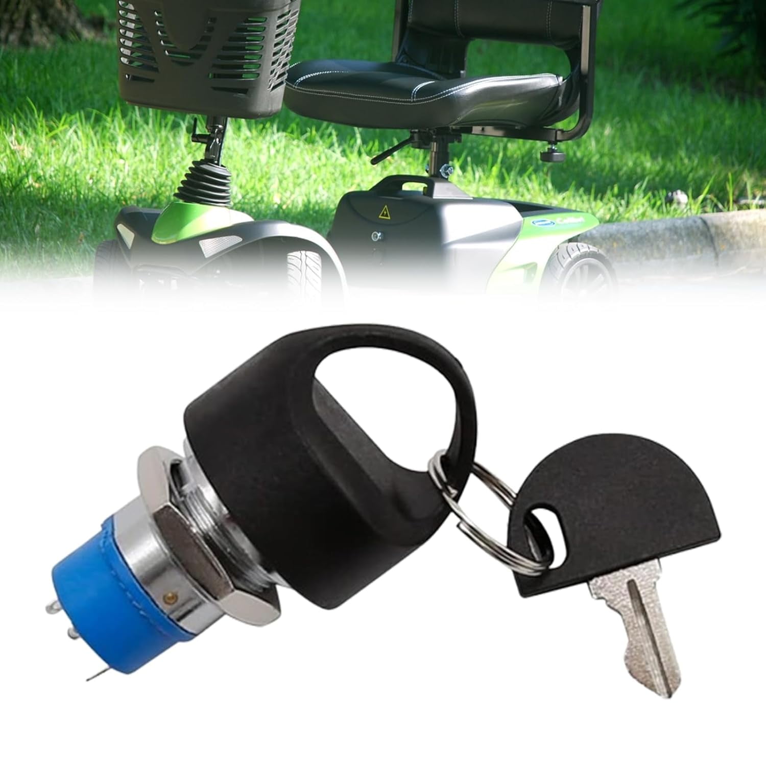 Mobility Scooter Key Switch, Ignition Starter On Off Switch Lock ...