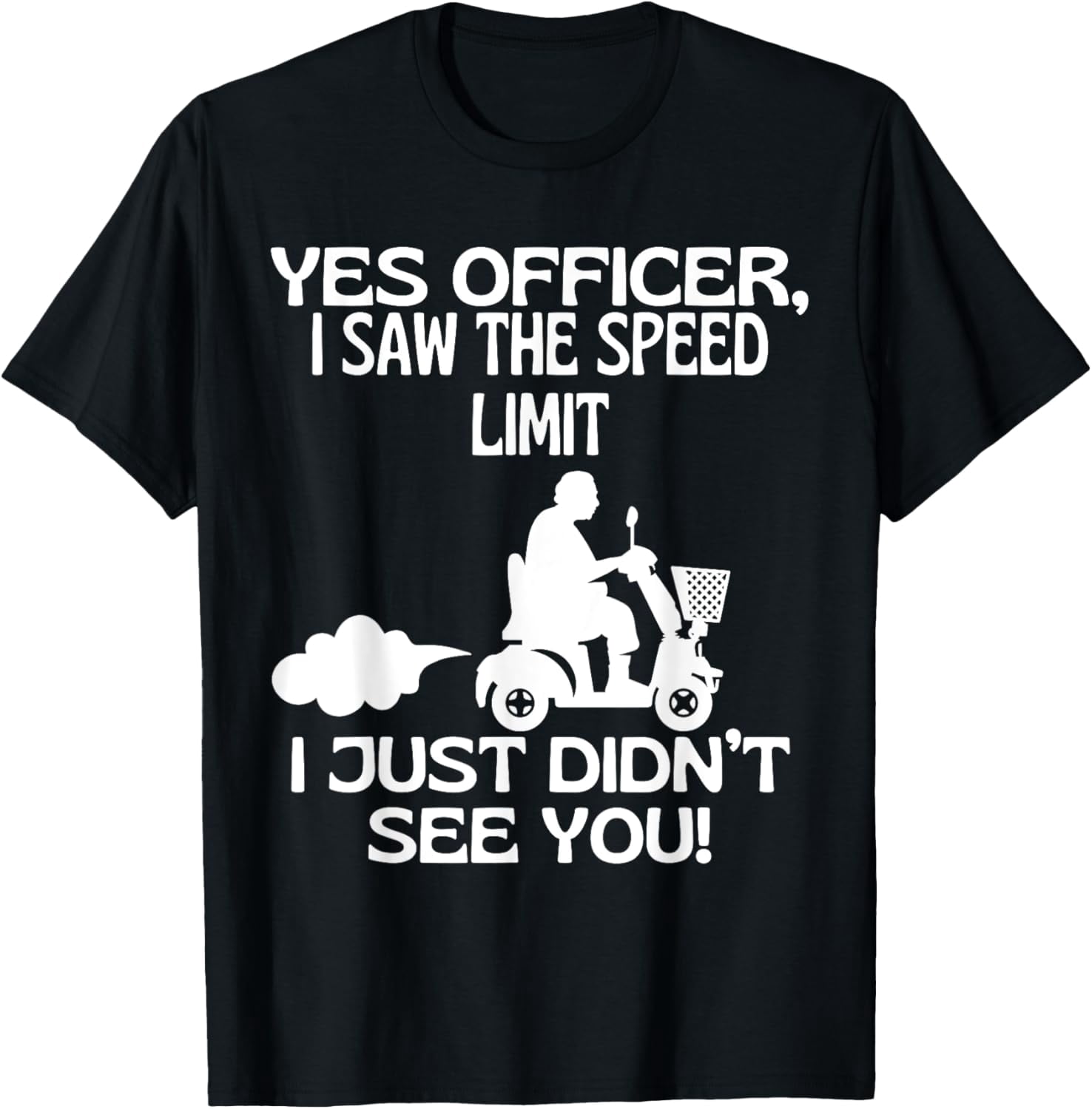 Mobility Scooter Speeding Funny Mobility Scooter Driver Gift T ...