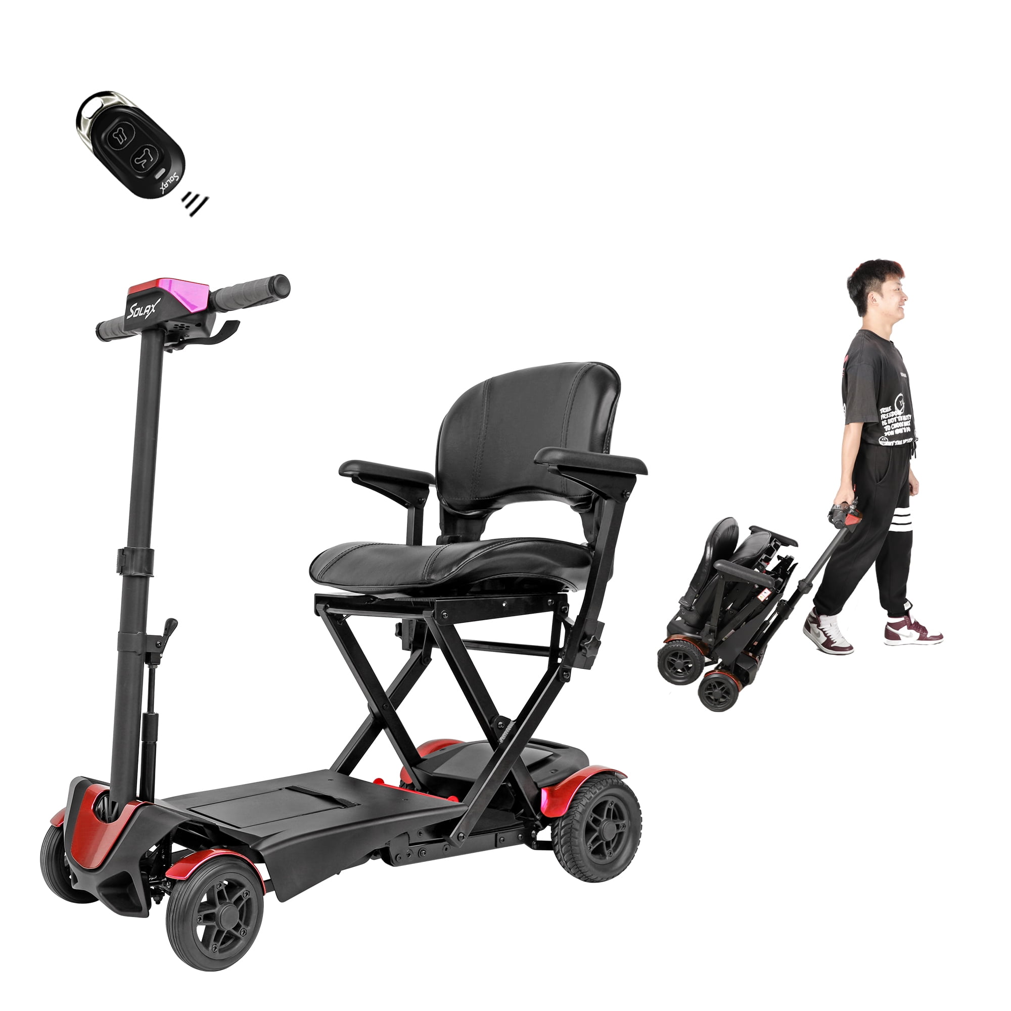 Mobility Scooter for Adults Senior, 4 Wheels Upgraded Electric Powered ...