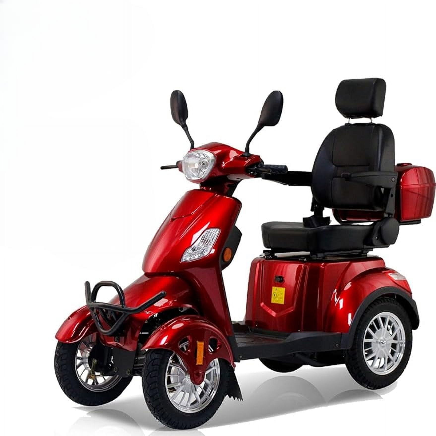 Mobility Scooters 4-Wheel Mobility Scooter Battery Powered Compact Rear ...