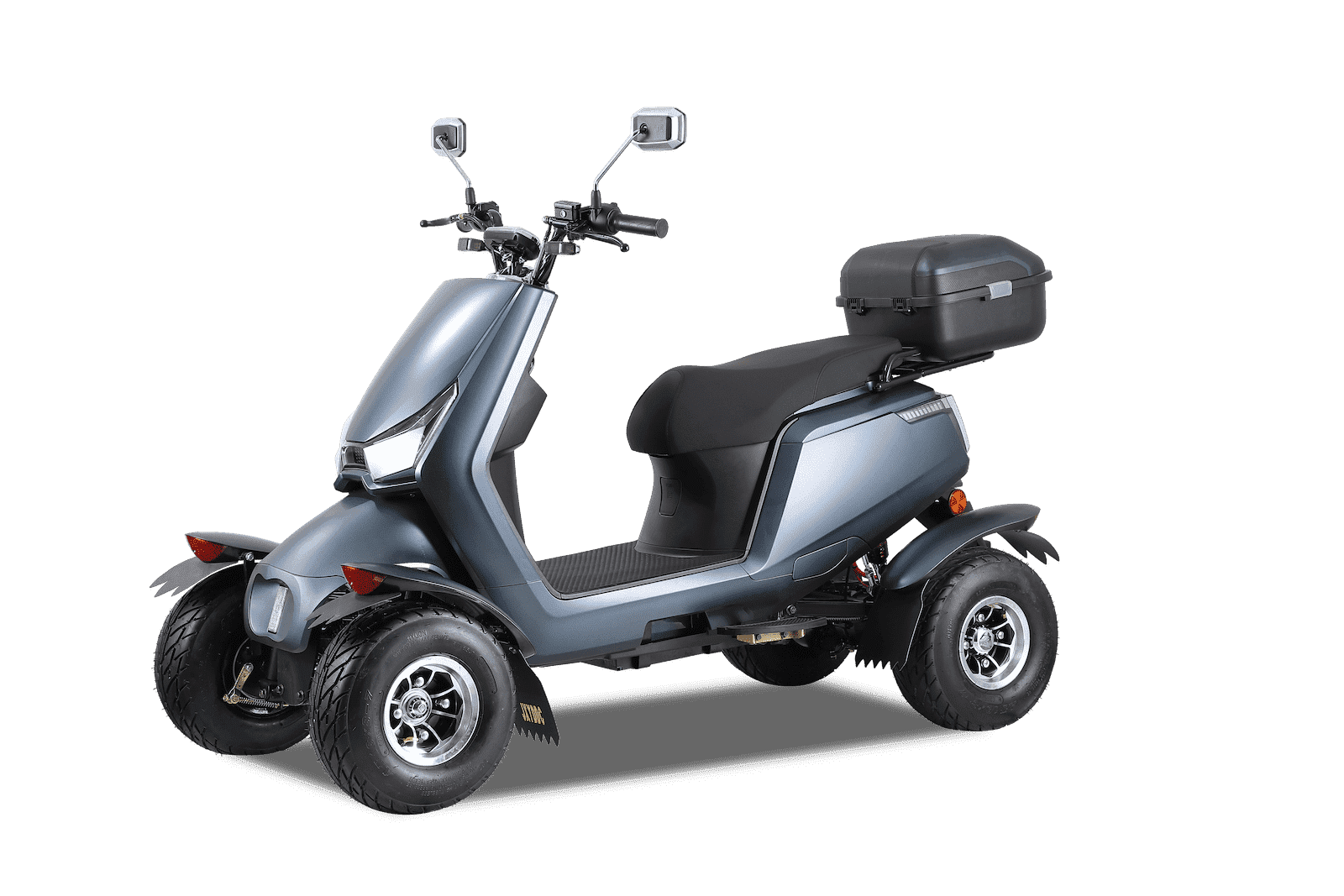 Mobility Scooters Secure 4-Wheel Mobility Scooter with Charger & Basket ...