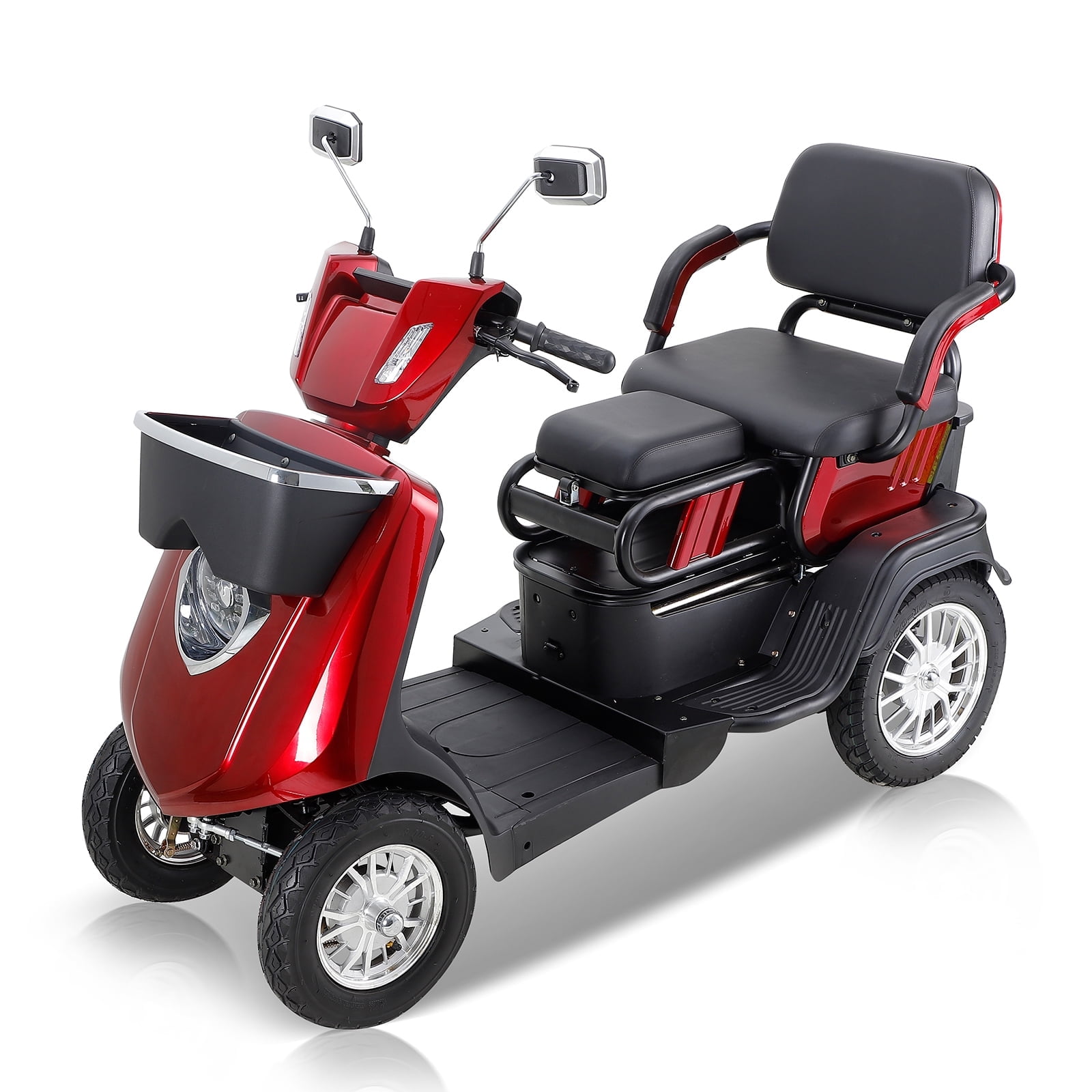 Fastest 4-Wheel Mobility Scooter with 1000W Motor, Red - Walmart.com