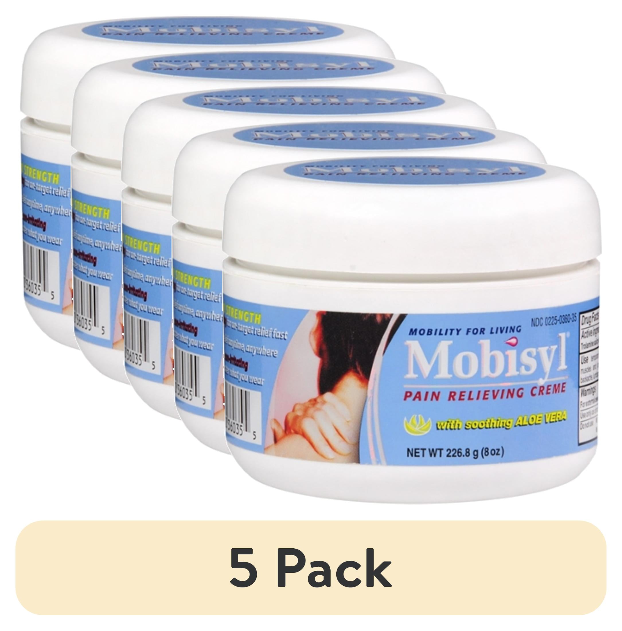 (5 pack) Mobisyl Creme 8 oz - Walmart.com