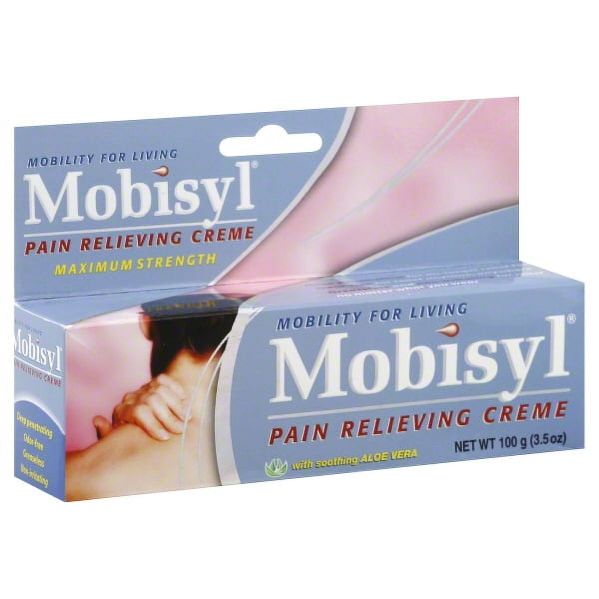 Mobisyl Maximum Strength Pain Relieving Creme, 3.5 oz - Walmart.com
