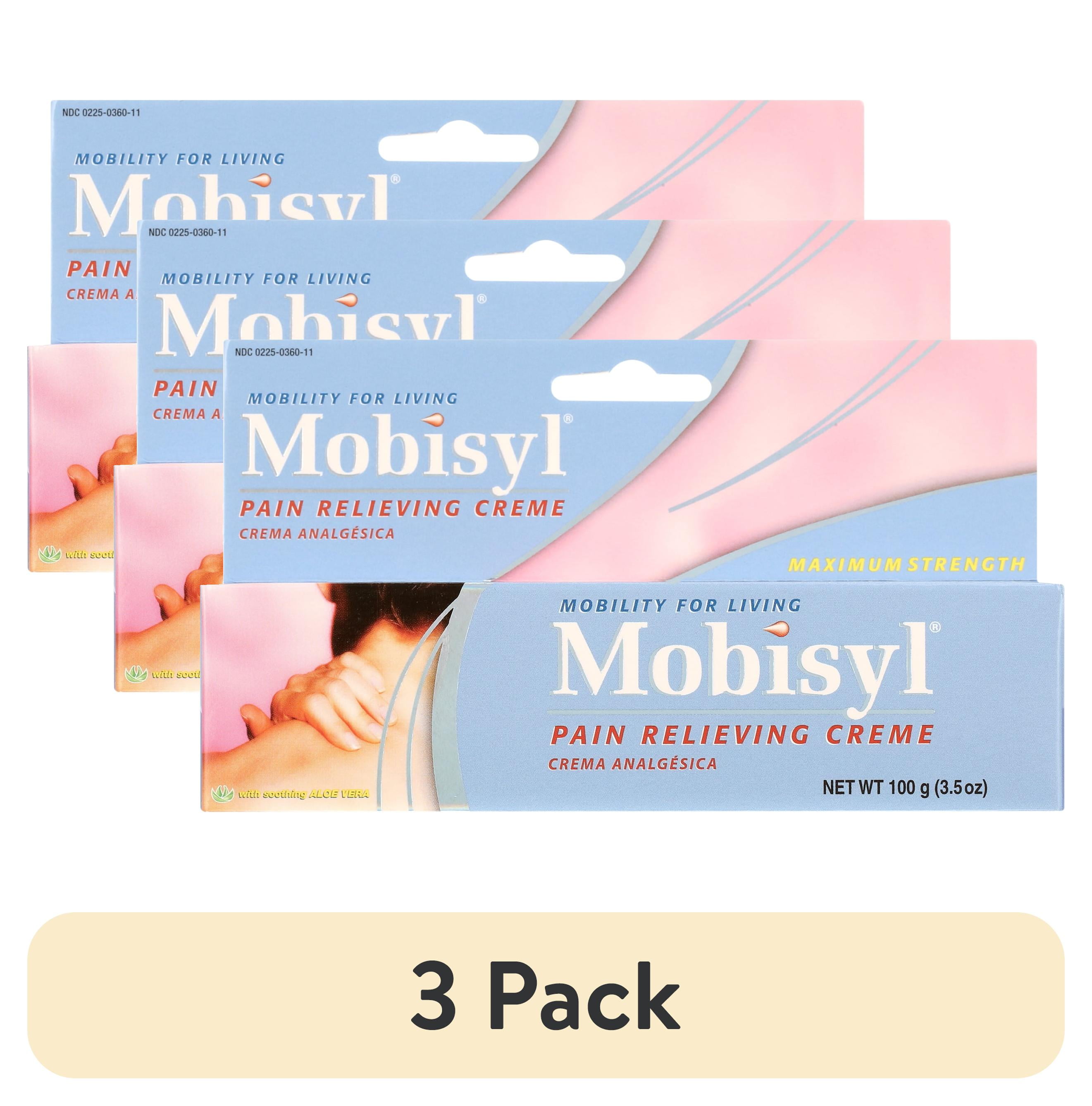 (3 pack) Mobisyl Maximum Strength Pain Relieving Creme, 3.5 oz ...