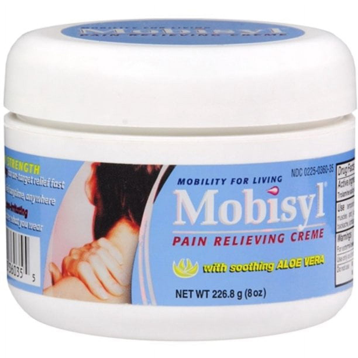 Mobisyl Pain Relieving Cream Soothing Aloe Vera, 8 oz, 6 Pack - Walmart.com