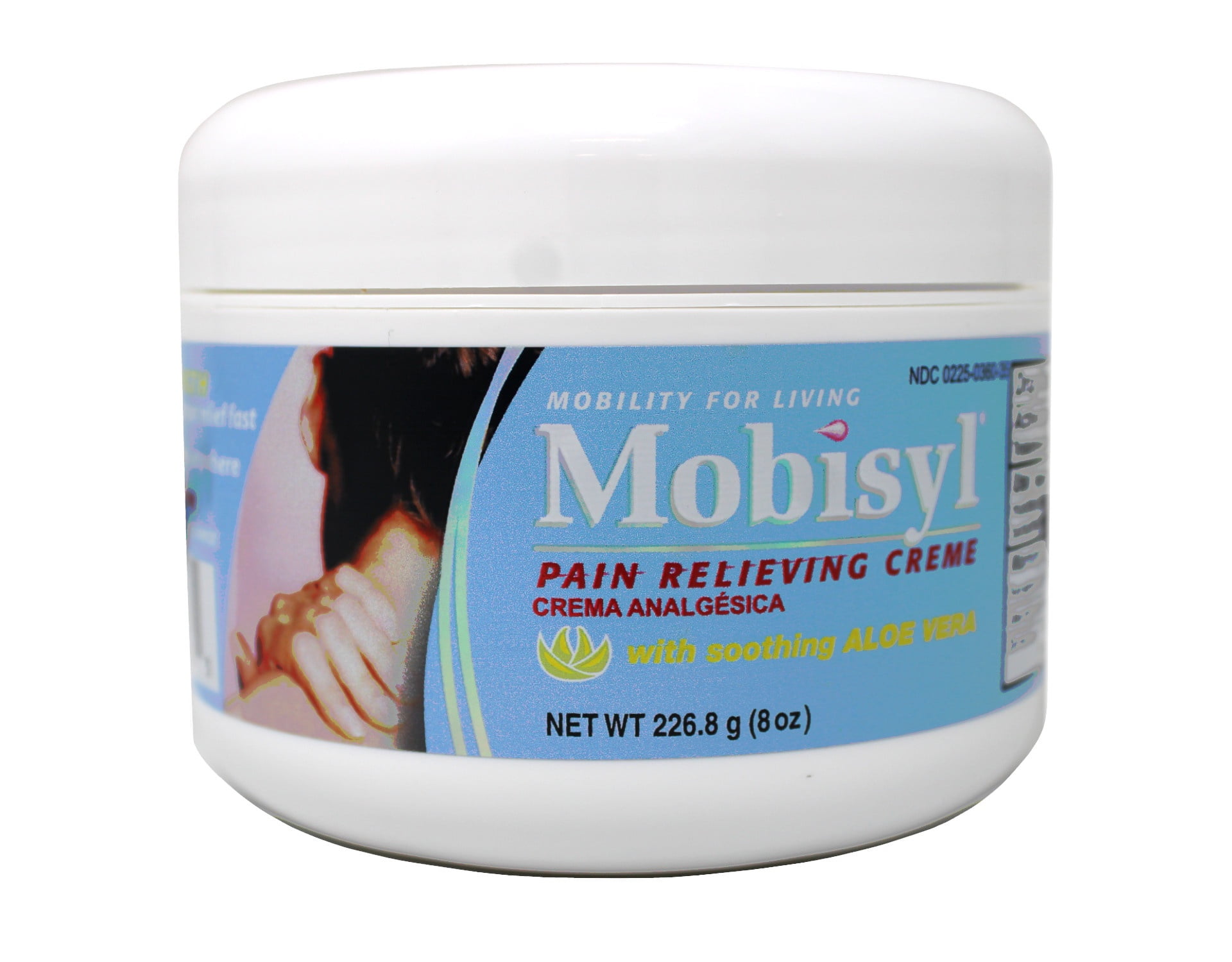 Mobisyl Pain Relieving Cream with Soothing Aloe Vera, Maximum Strength ...