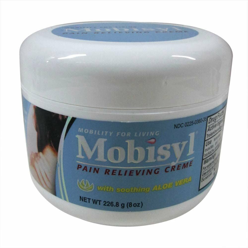 Mobisyl Pain Relieving Creme with Soothing Aloe Vera, 8 oz, 4 Pack ...