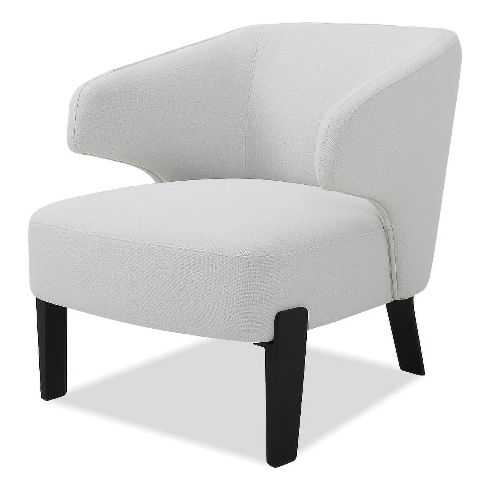 Mobital Rancho 15" Fabric Arm Chair with Black Powder Coated Legs in ...
