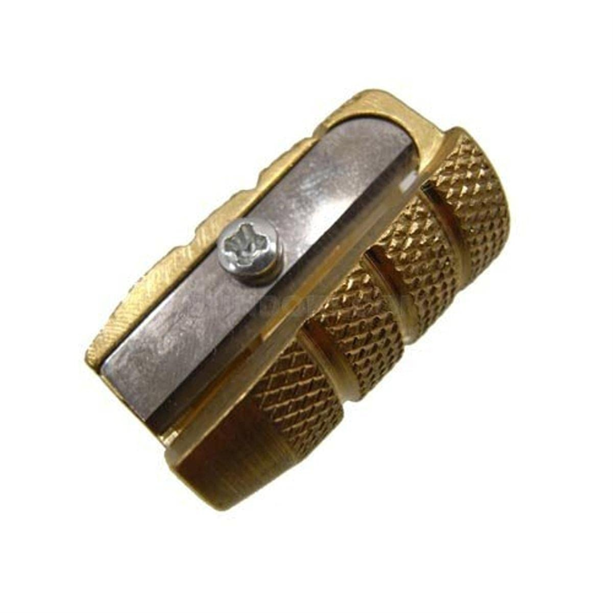 Mobius & Ruppert Bullet Brass Pencil Sharpener, Single Hole - Walmart.com