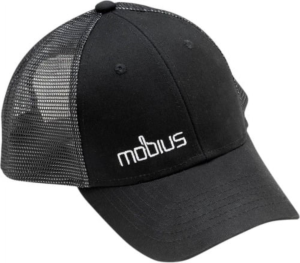 Mobius Logo Snapback Hat Black - Walmart.com
