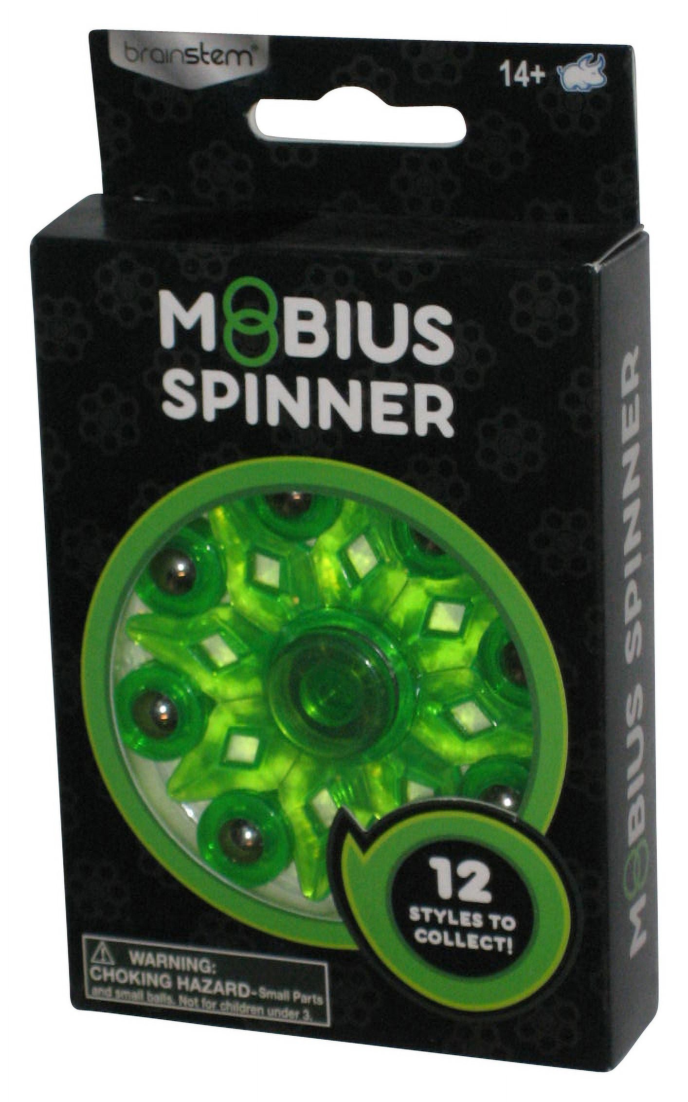 Mobius Spinner Green Brainstem Bullsitoy Fidget Toy - Walmart.com