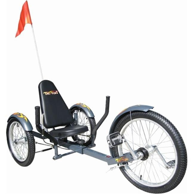 Mobo Triton Pro Ultimate Three-Wheeled Cruiser - Silver - Walmart.com