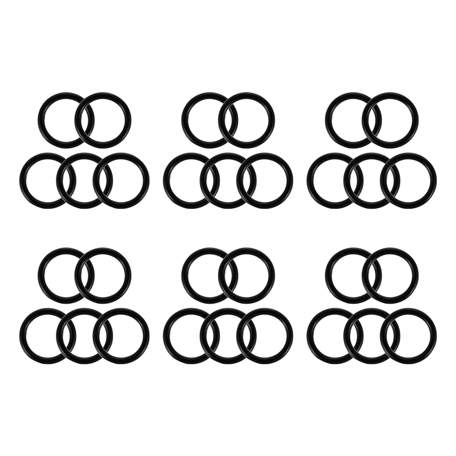 Mobutofu 100Pcs Heat Resistant Rubber Washers Seals Assortment Set For ...