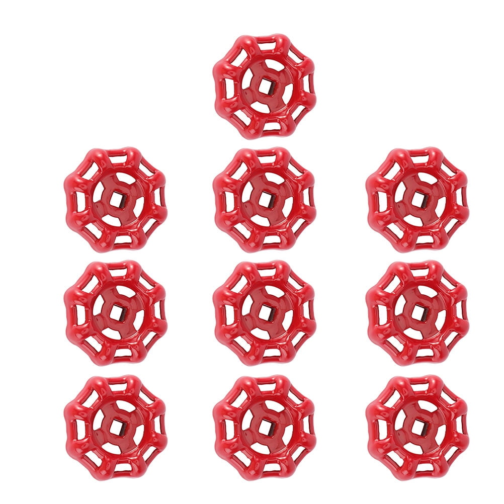 Mobutofu 10Pack Square Stainless Steel Valve Wheel Handle Easy Open ...
