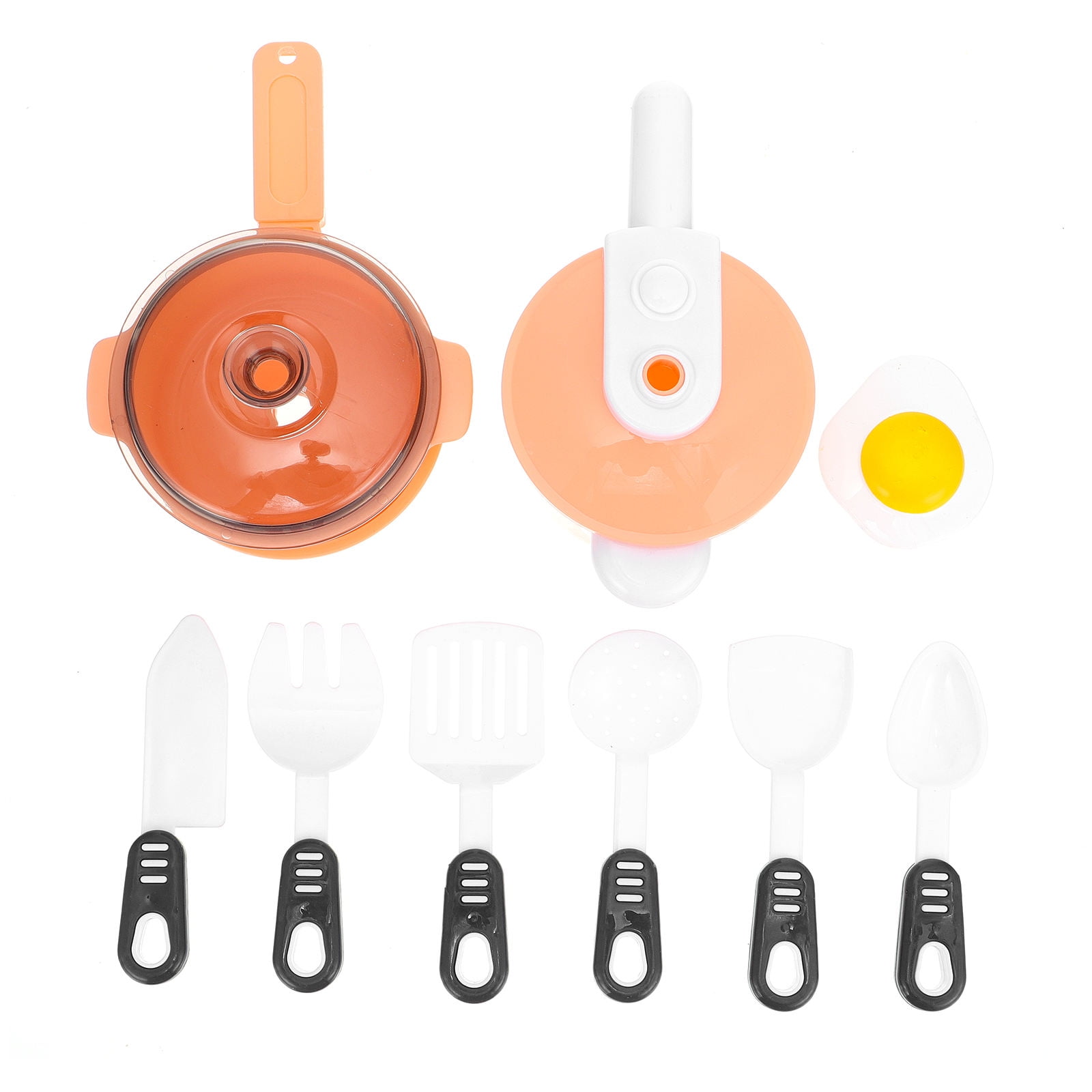 Mobutofu 12Pcs Imitation Cooking Tools Pink Kids Kitchen Utensils for ...