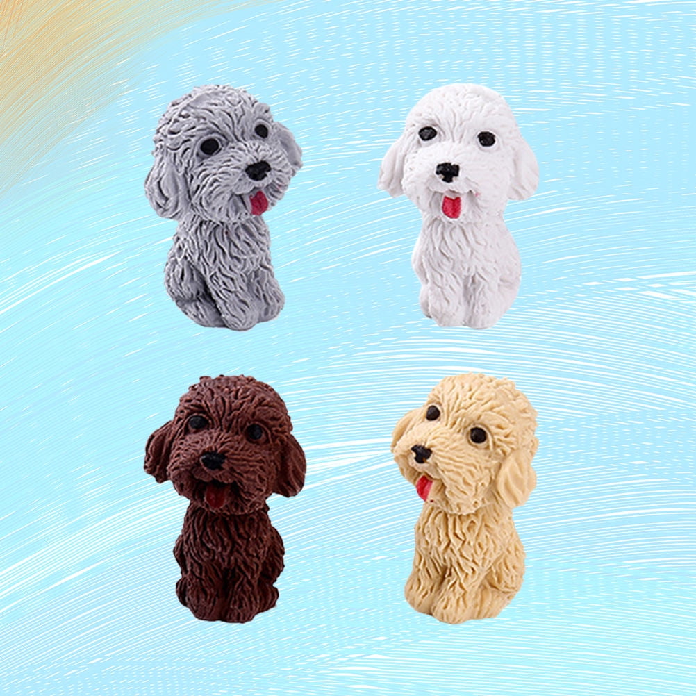 Mobutofu 13Pack Creative Cute Eraser Dog Pencil Eraser Rubber for ...