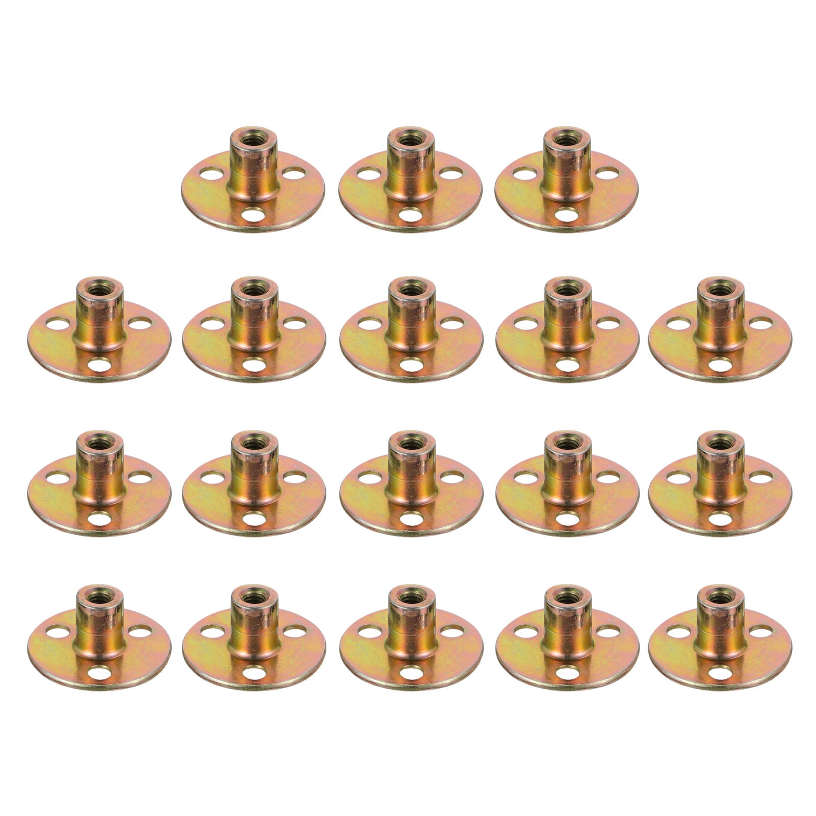 Mobutofu 18Pcs Home Screw Nut Iron Nut with Texture for DIY Enthusiasts ...