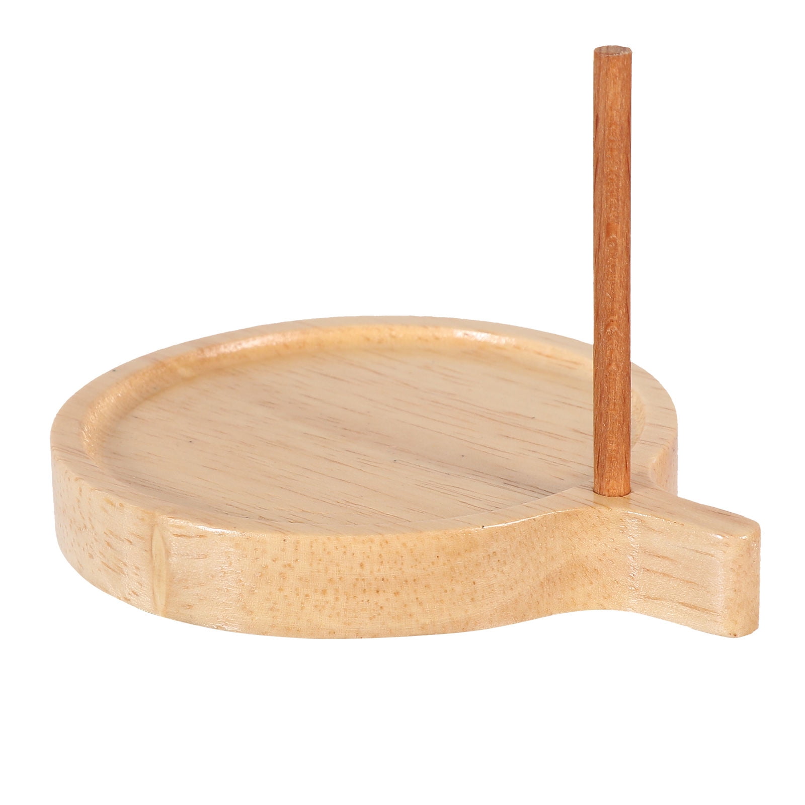 Mobutofu 1Pack Beading Plate Light Brown Wooden Round Shape for DIY ...