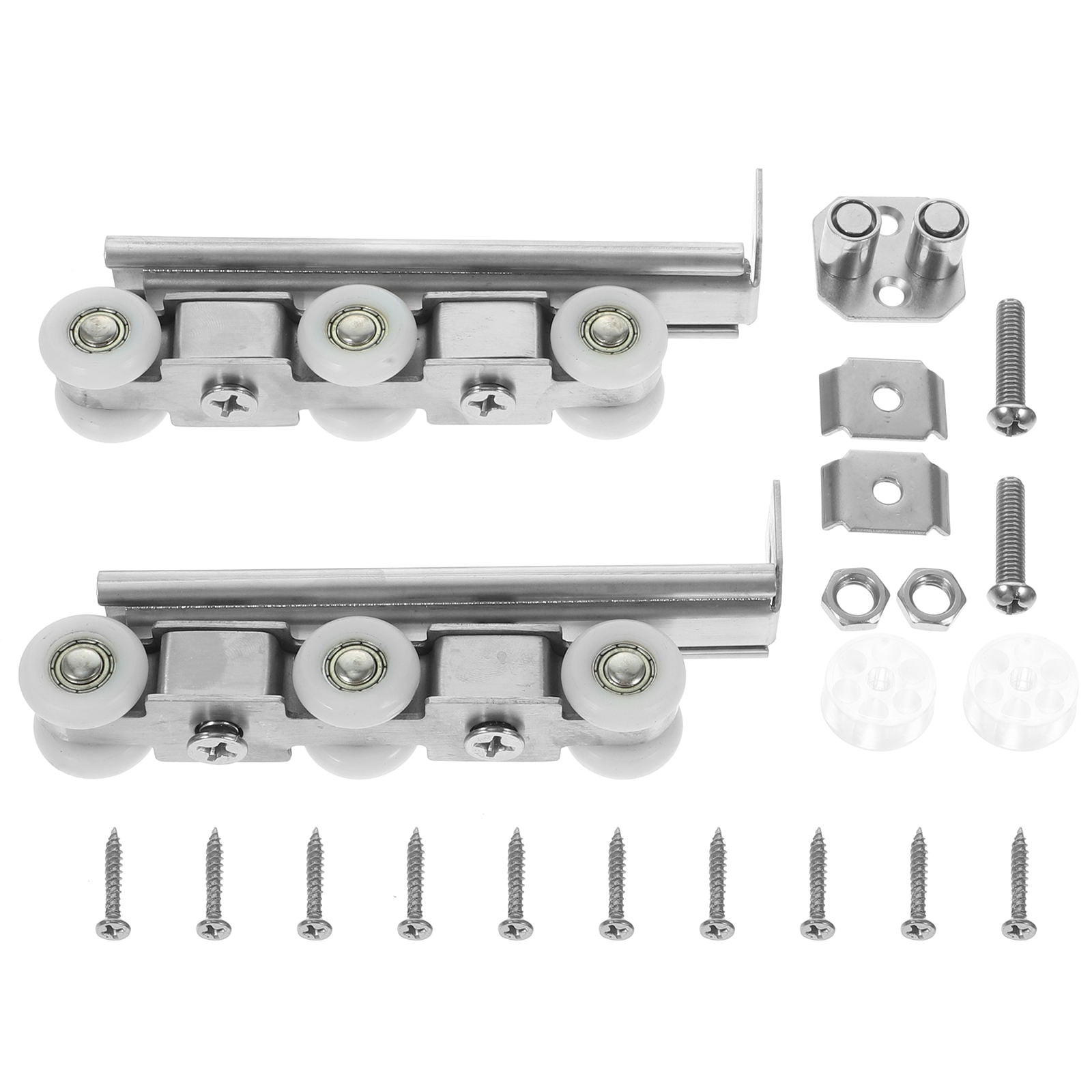 Mobutofu 1Pack Manganese Steel Barn Door Hanging Wheel Sliding Door ...