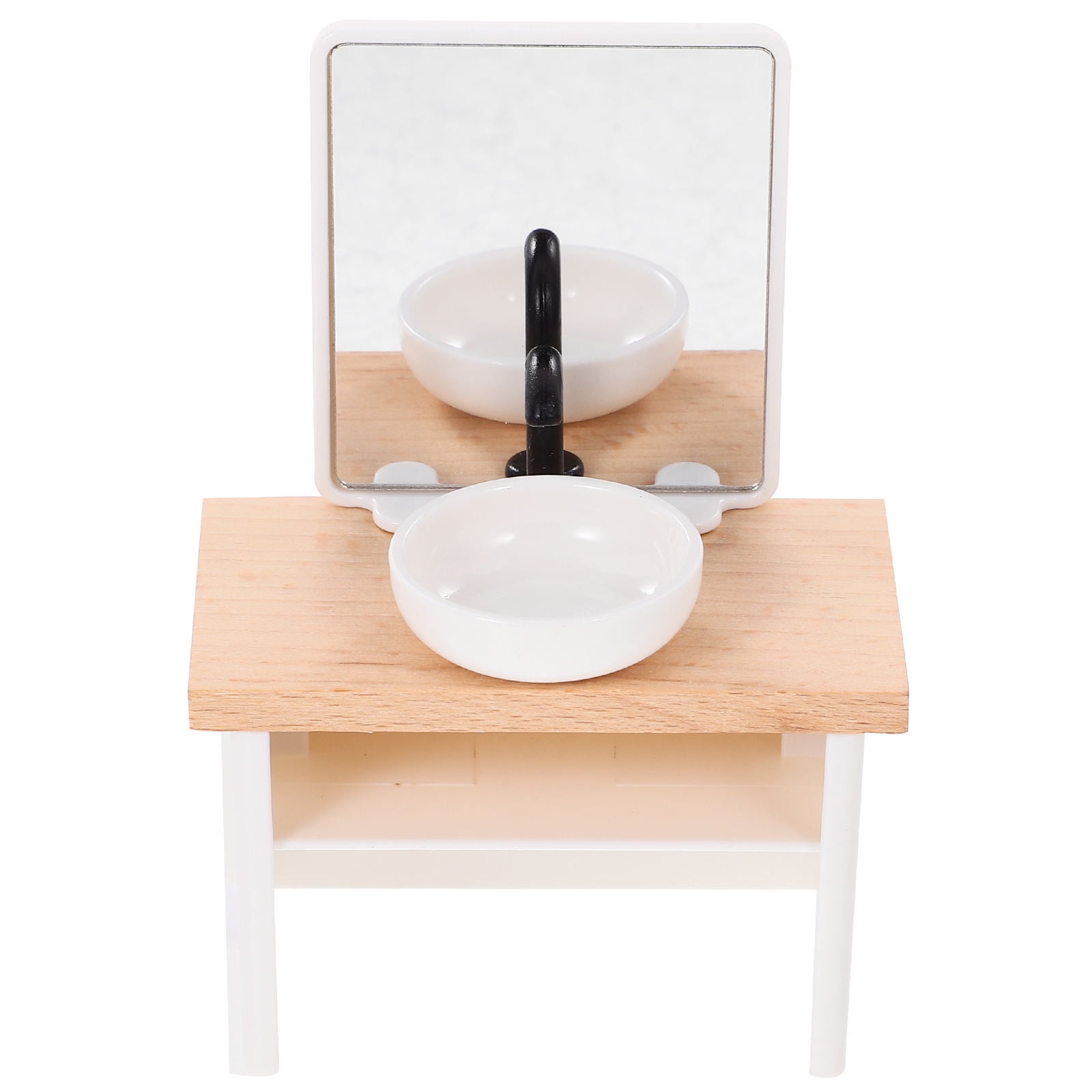 Mobutofu 1Pack Miniature Sink for Dollhouse Doll House Furniture ...