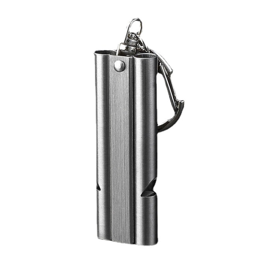 Mobutofu 1Pc Dual Tube Whistle for Camping and Survivalists with ...