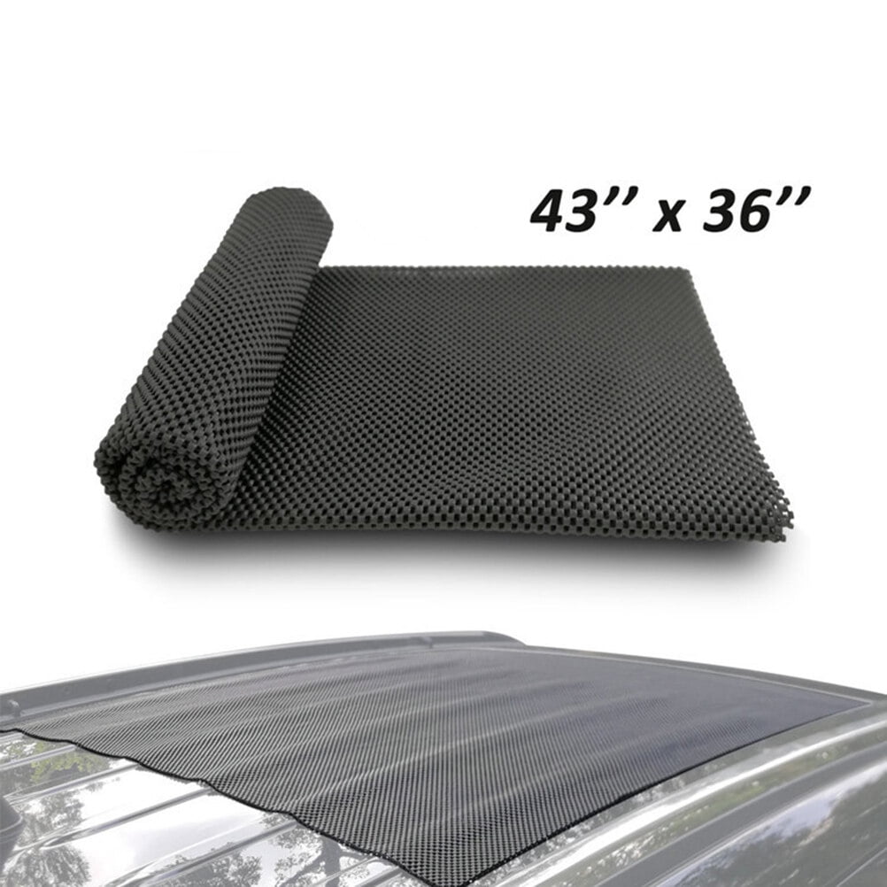 Mobutofu 1Pcs Black Car Protective Mat Non-slip PVC for SUV Roof Cargo ...