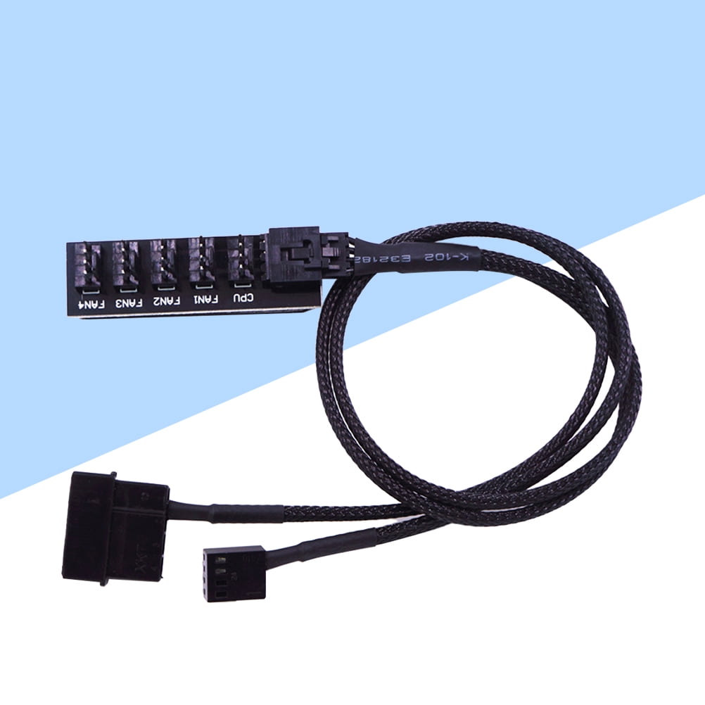 Mobutofu 1Pcs Pwm 5 Pin Male Cable Power Supply Cable For Computer Fans ...