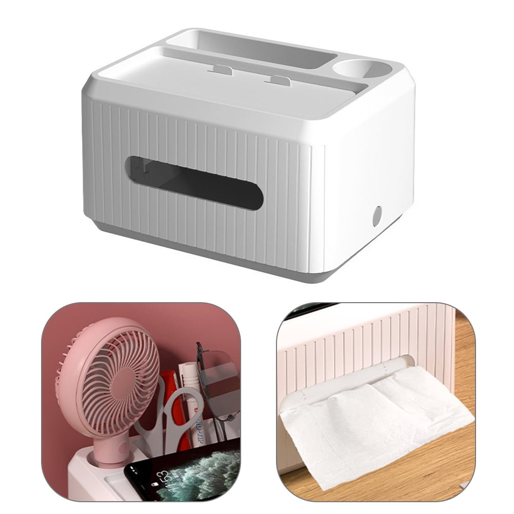 Mobutofu 1Pcs Tissue Box With Storage Multi-functional Tissue Box For ...