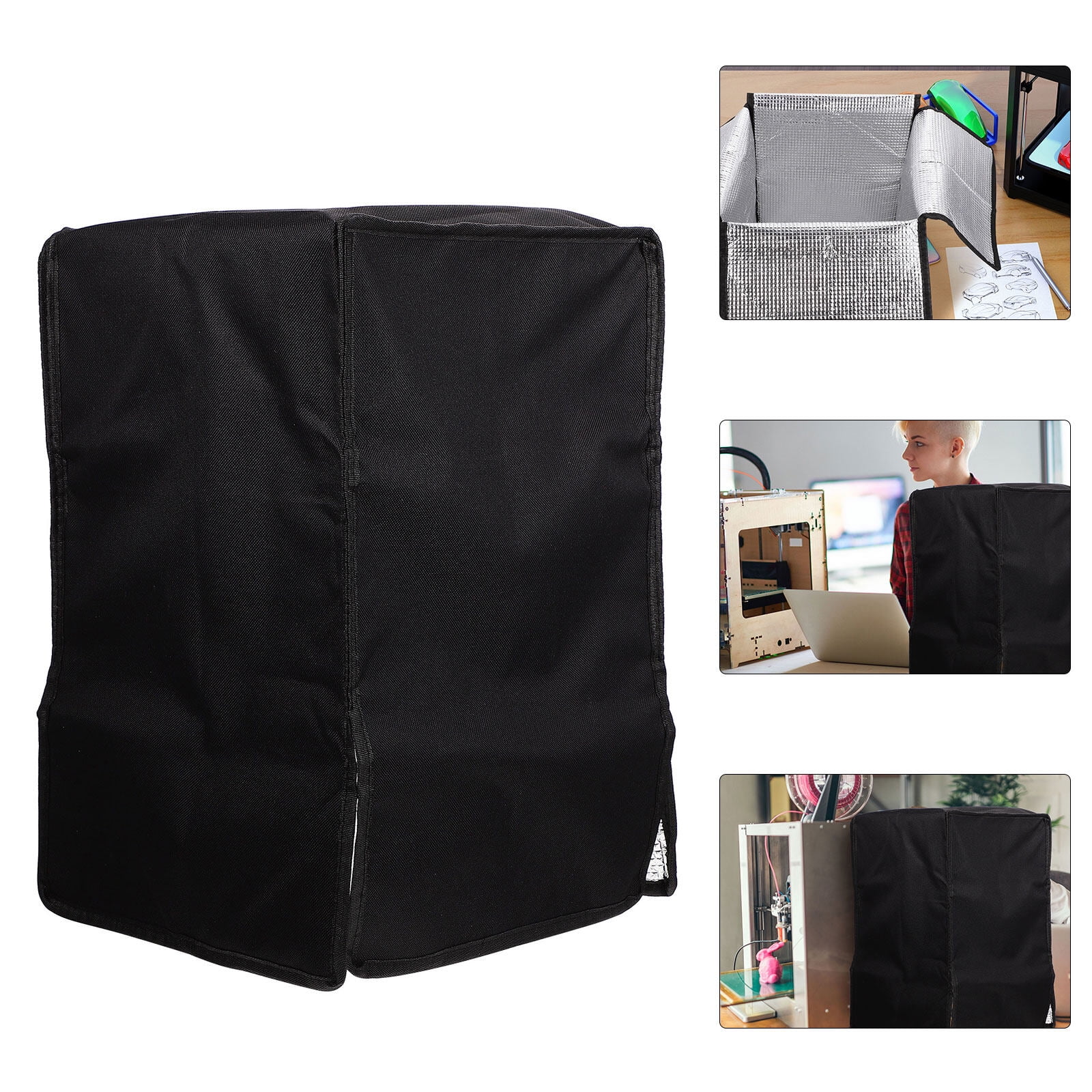 Mobutofu 1Set 3D Printer Cover for in Black PVC 42x9.9in - Walmart.com