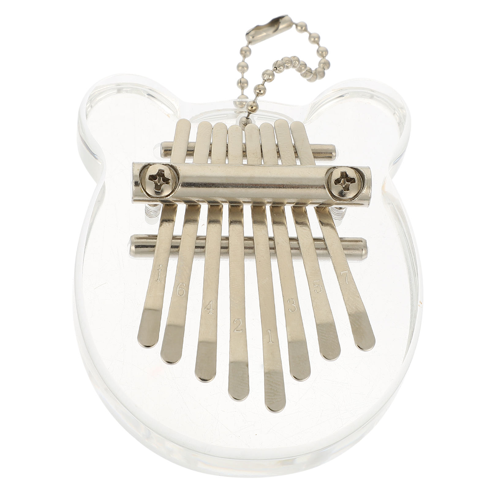 Mobutofu 1Set Clear Shape Thumb Piano Kalimba For Music Production ...