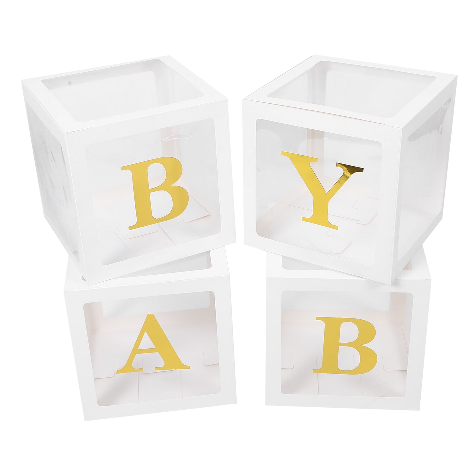 Mobutofu 1Set Graduation Balloons Box 30x30x30in Paper and PVC for ...