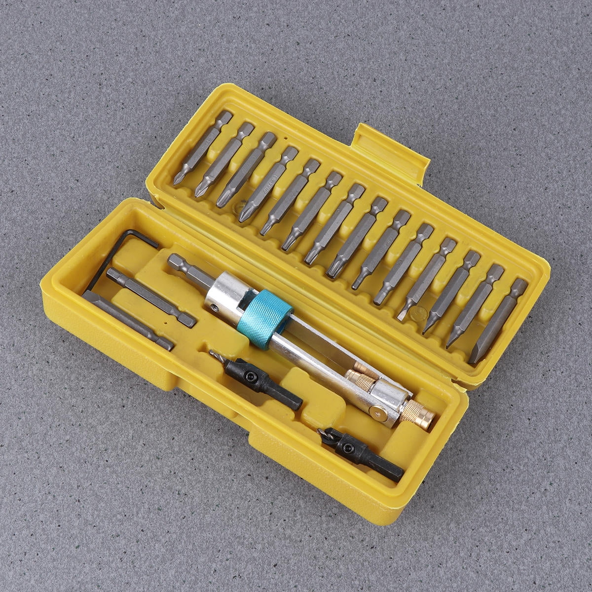 Mobutofu 20Pcs Countersink Metal Deburring Drill Tool For Diy And ...