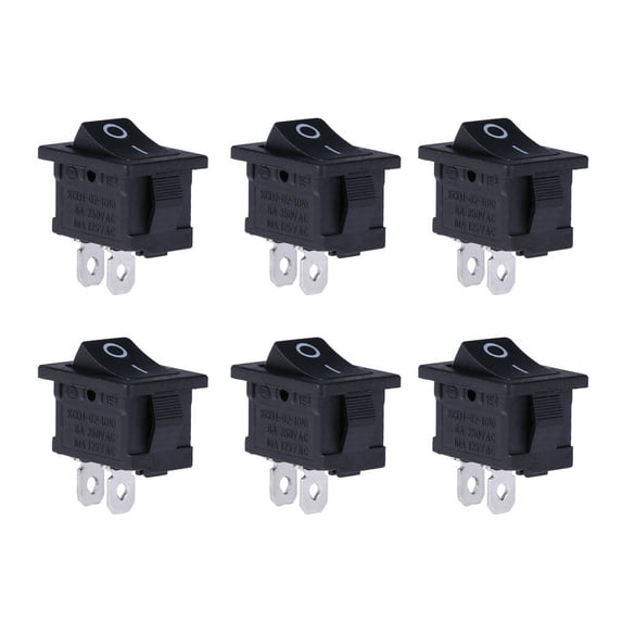 Mobutofu 20Pcs Mini Boat Rocker Switch for Diy Electrical Installations ...