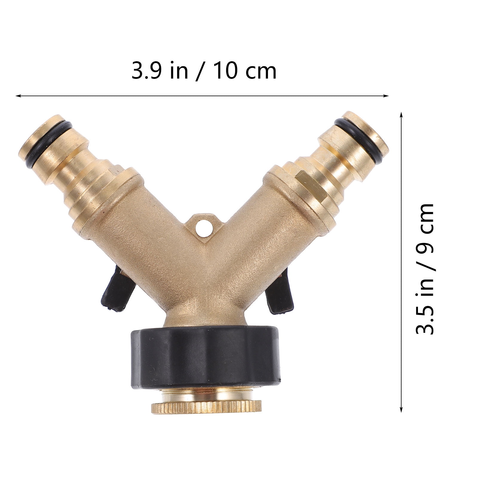 Mobutofu Water Divider Copper 1Pack Kitchen Sink Hose Adapter - Walmart.com
