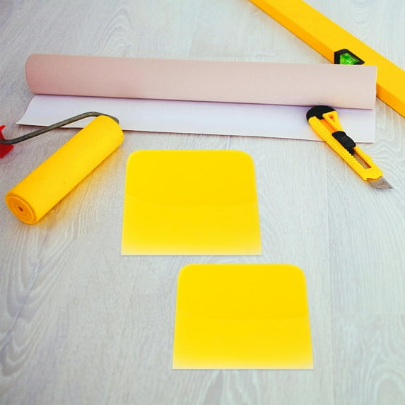 Mobutofu 2Pcs Random Color Rubber Scraper for Pottery Tool Kit and ...