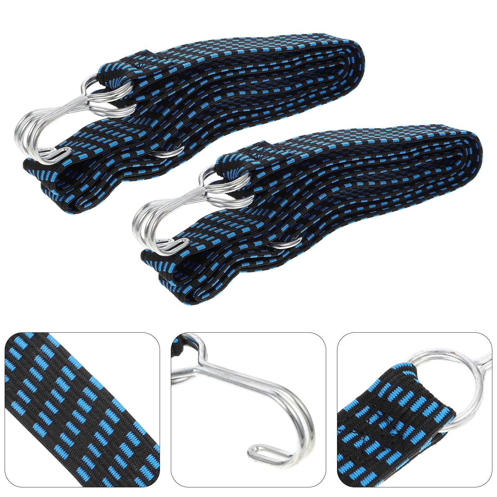 Mobutofu 2Set Adjustable Luggage Bungee Ropes for Travel Heavy Load ...