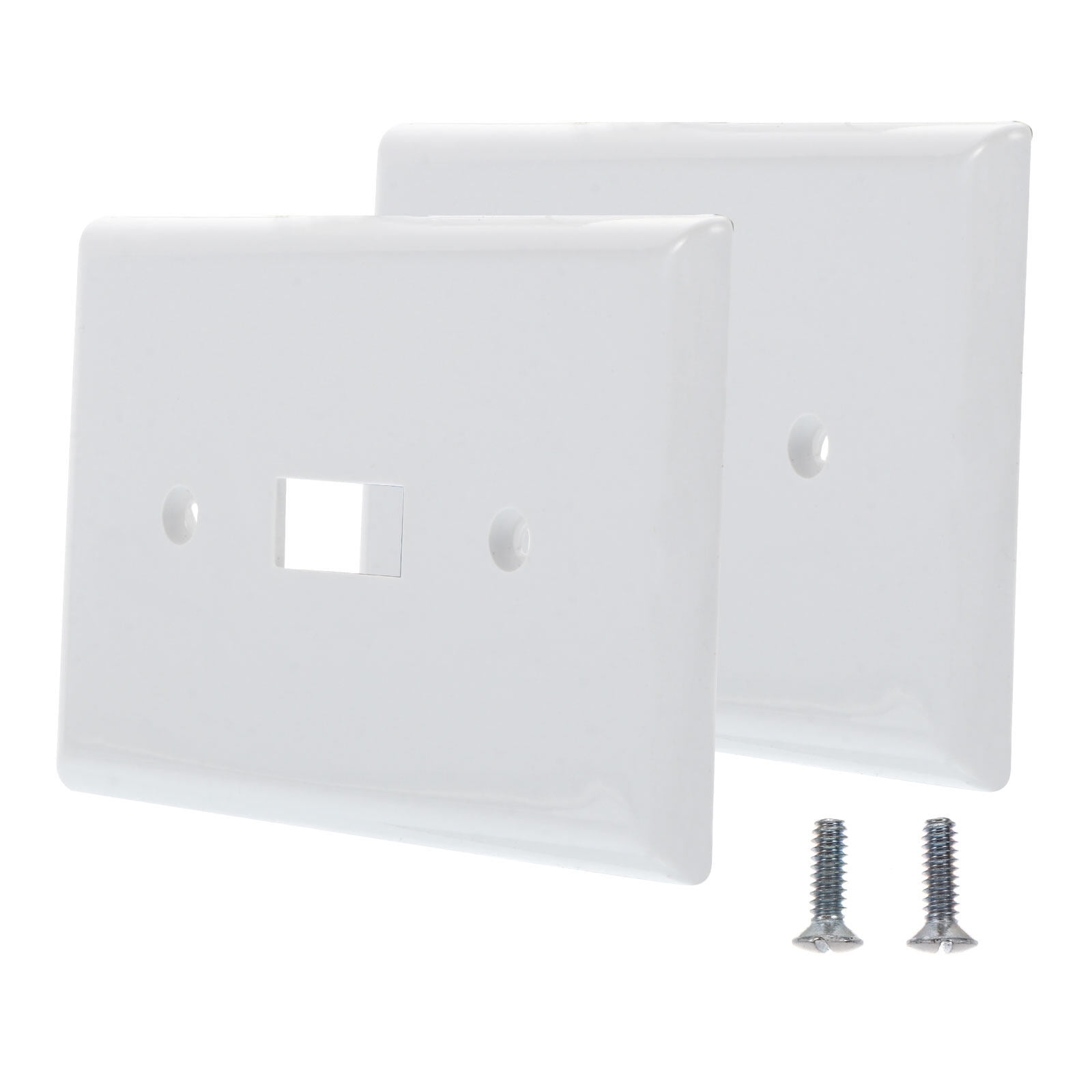 Mobutofu 2Set Beaded White Wall Outlet Plate for Home Decor Electric ...