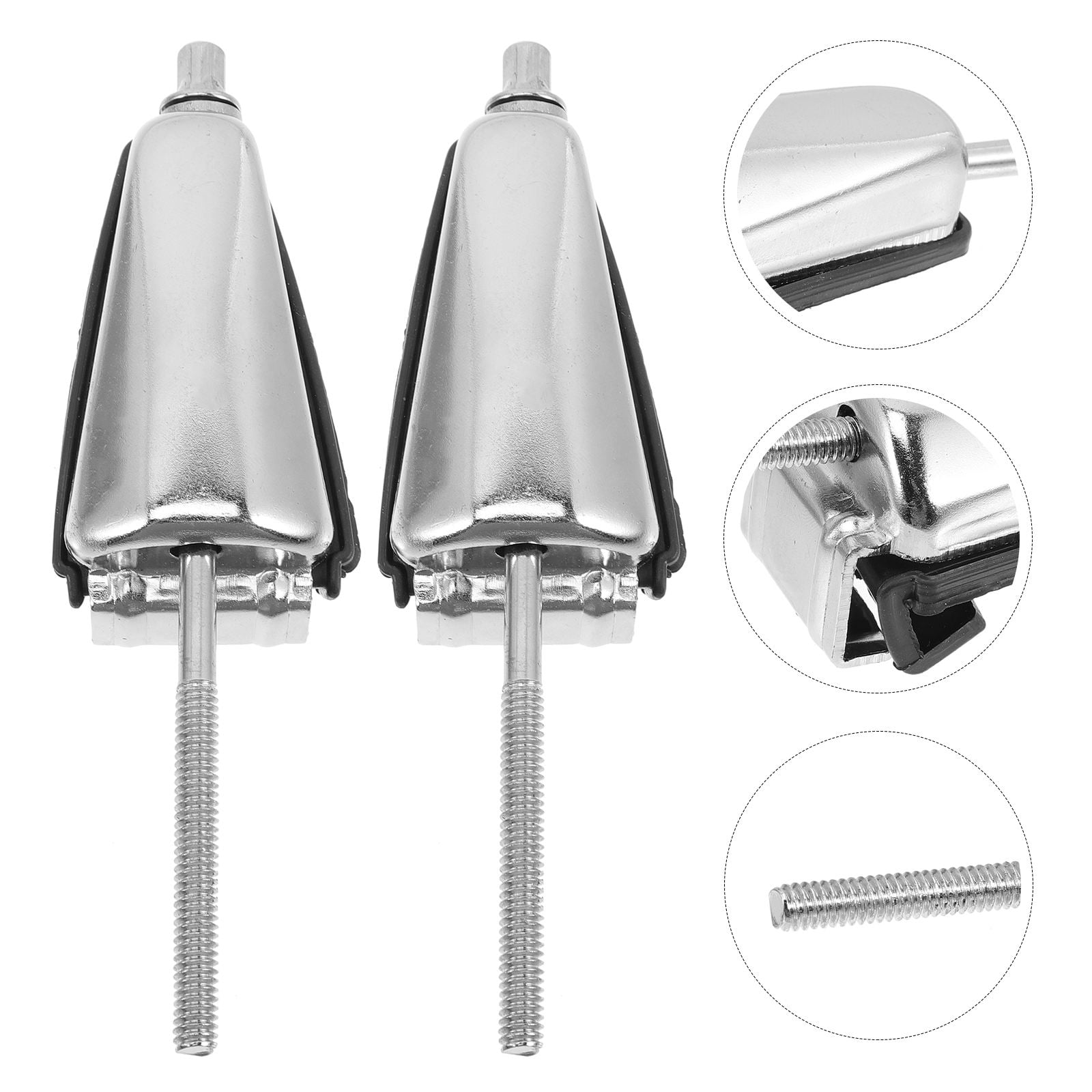 Mobutofu 2pcs Metal Snare Drum Lugs Lightweight Drum Set Accessories ...