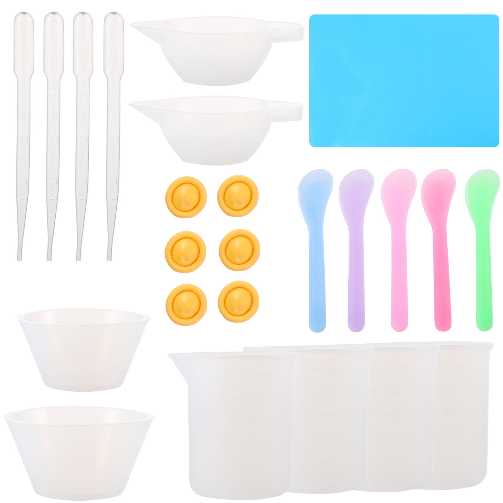 Mobutofu 36Pcs Diy Epoxy Tool Kits for Handmade Crafts Tools Stirring ...