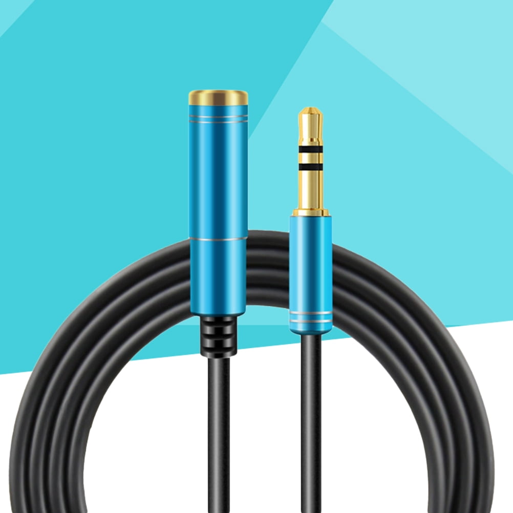 Mobutofu 3Pcs Metal Shell Headphones Extension Cable for Daily Use 2m ...