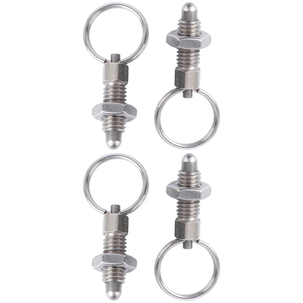 Mobutofu 4Pcs 1.5X0.6in 304 Stainless Steel Quick Fixing Spring Loaded ...