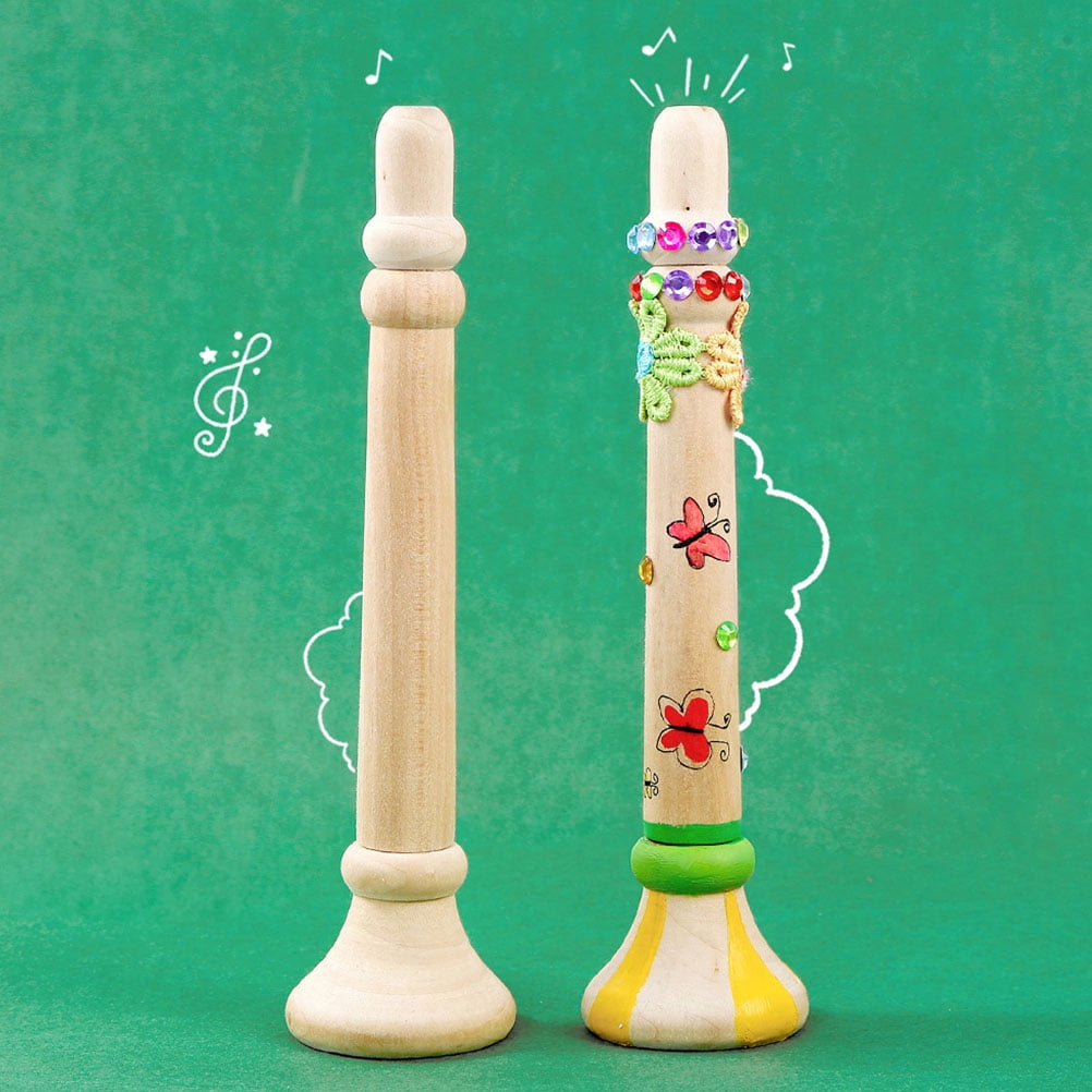 Mobutofu 4Pcs Horn Toy Synthetic Material for Kids Musical Instrument ...