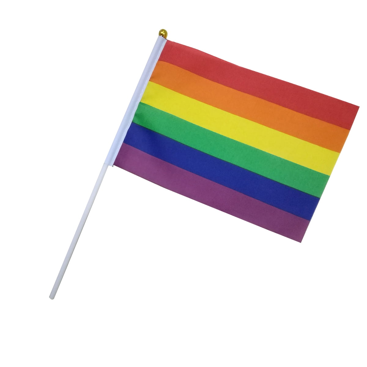 Mobutofu 50Pcs Mini Pride Flags in for Desk and Vehicle Decor - Walmart.com