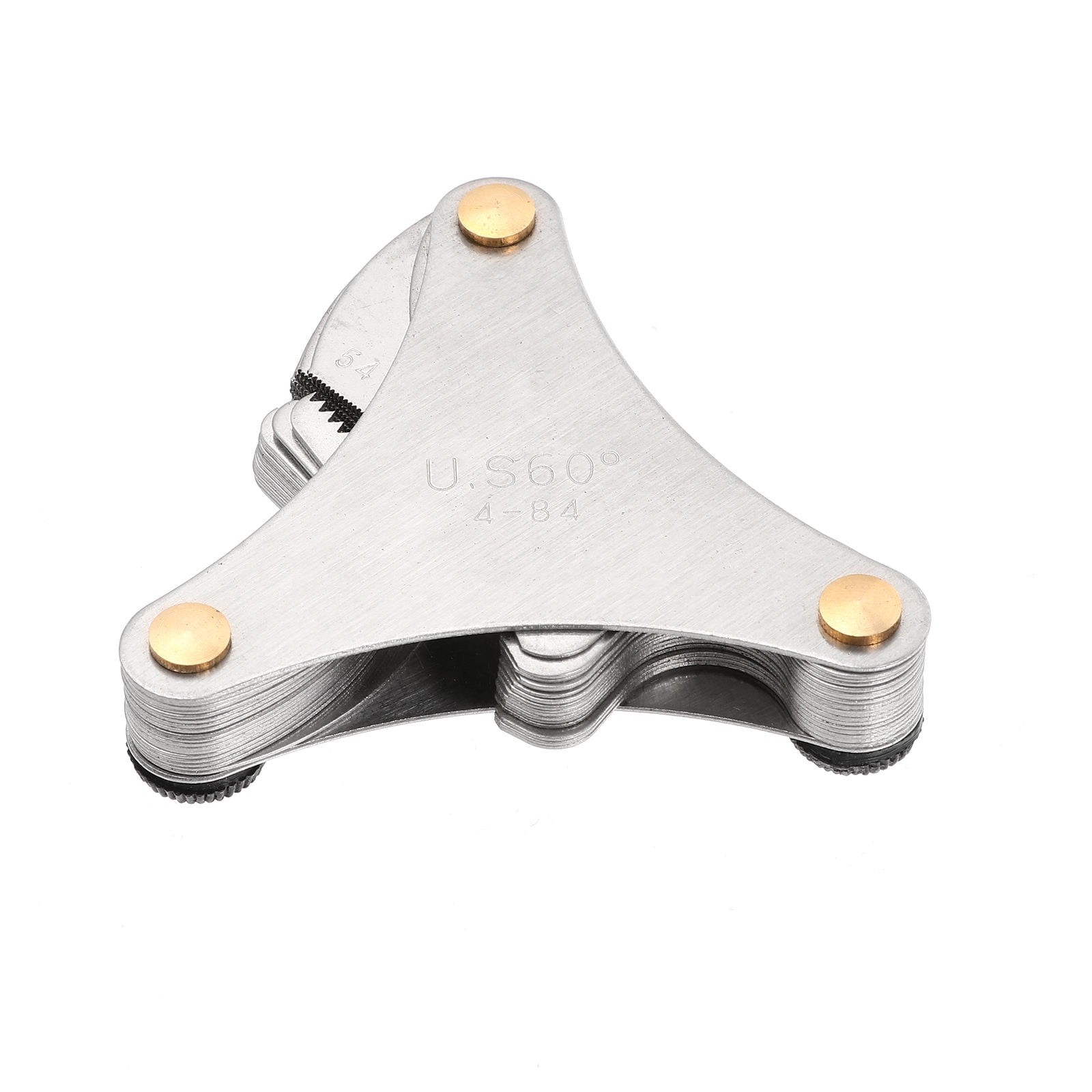 Mobutofu 51Pcs Sae Thread Pitch Gauge Stainless Steel Measuring Tool ...