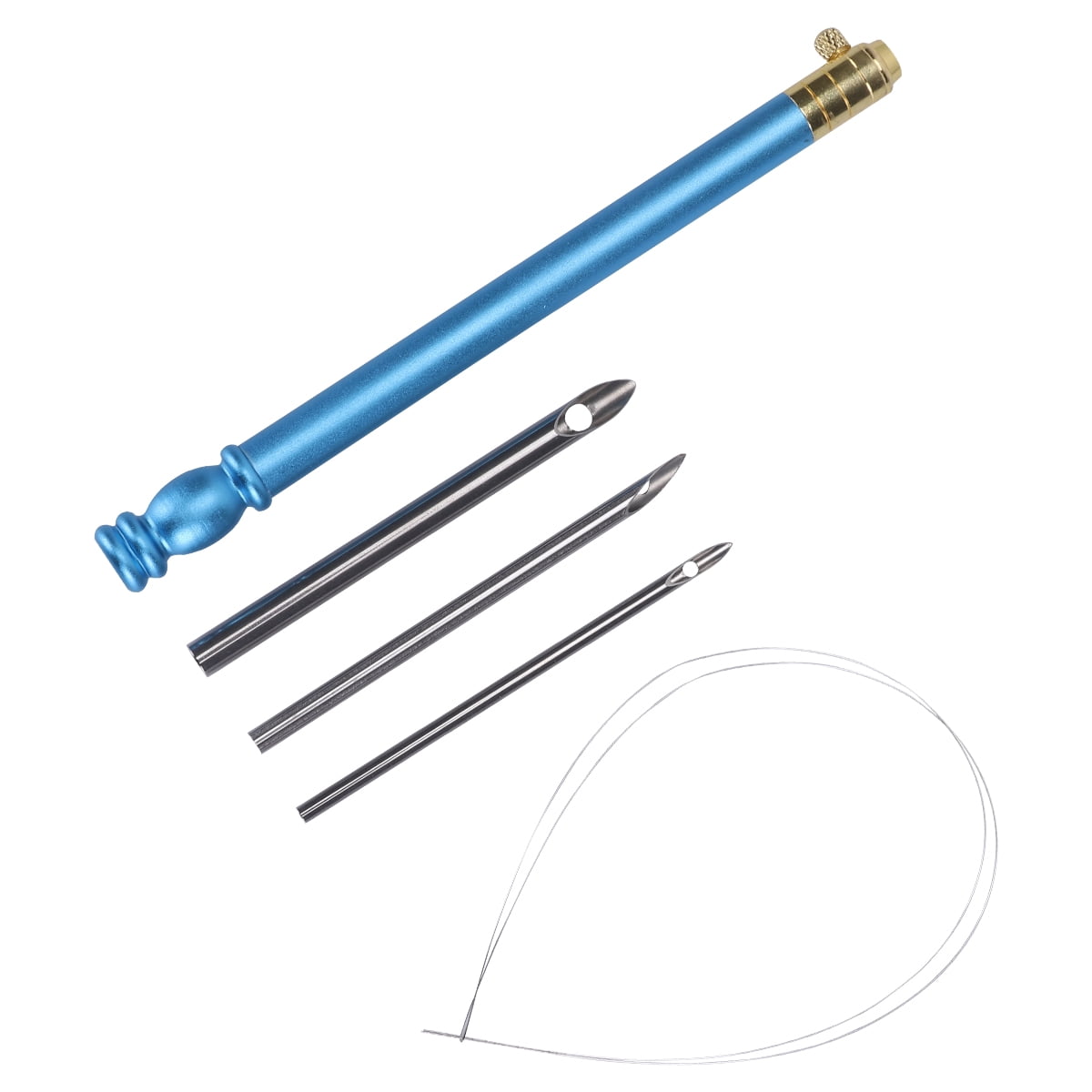 Mobutofu 5Pcs Embroidery Pen Punch Needle Sky-Blue For Sewing And ...